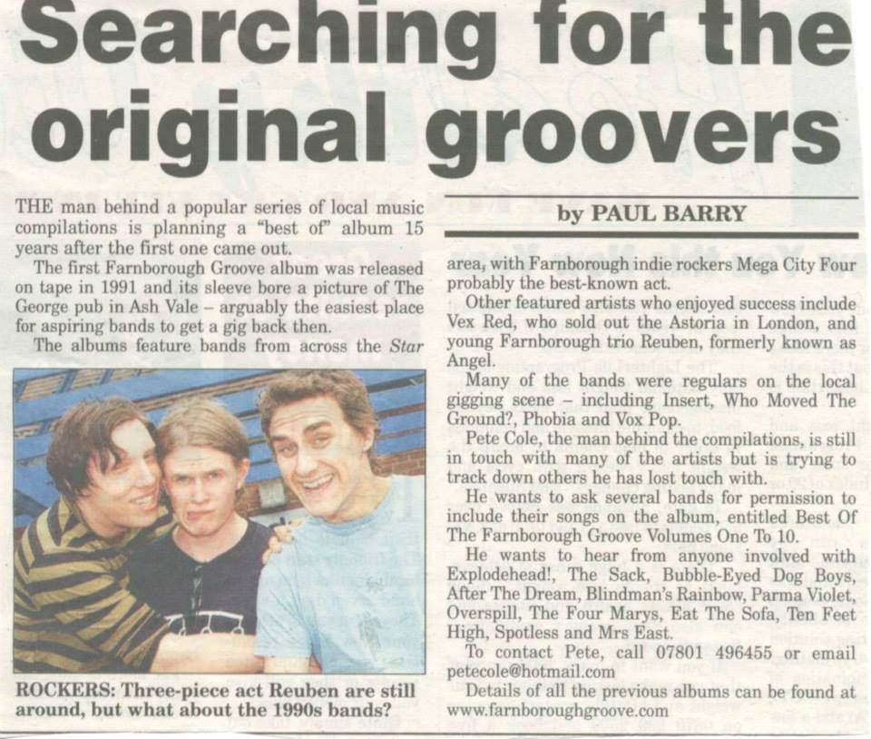 The Farnborough Groove – Our Soundscene