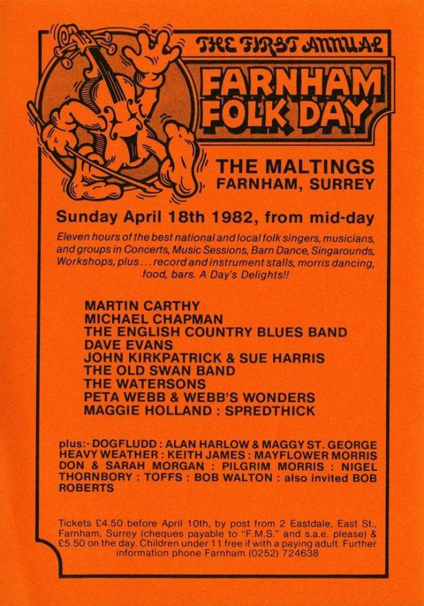 The 1982 Gig List – Our Soundscene