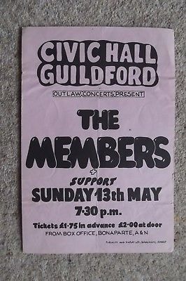 The Members – Our Soundscene