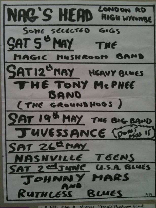 The 1984 Gig List – Our Soundscene