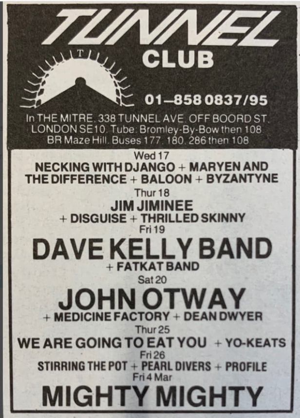 The 1988 Gig List – Our Soundscene