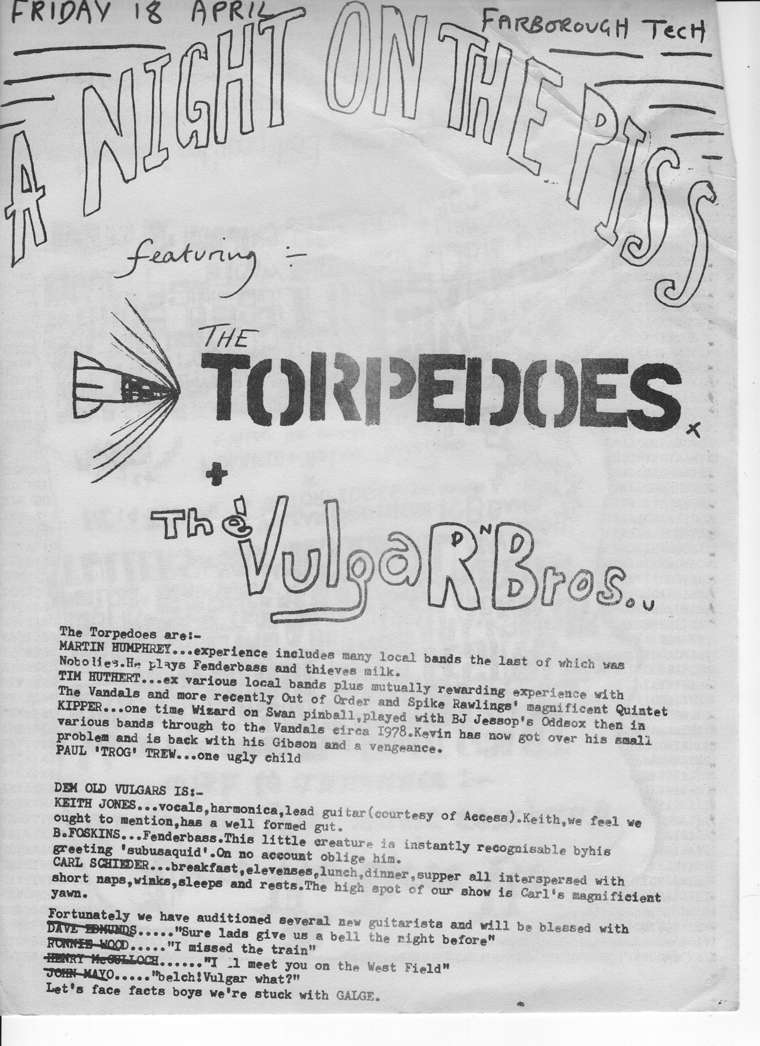 The Torpedoes – Our Soundscene
