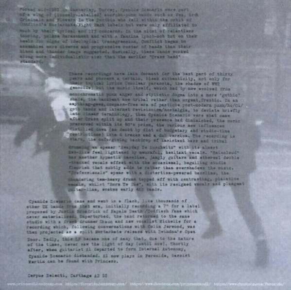 Cyanide Scenario – Our Soundscene